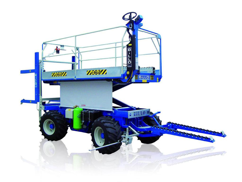 Bourne Engineering - Billo Self Propelled Orchard Platforms